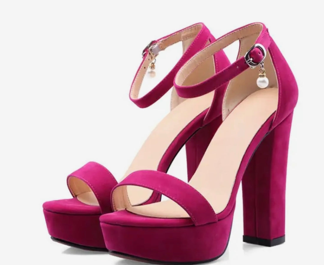 Pearl Platform Sandals – Petite Little Feet